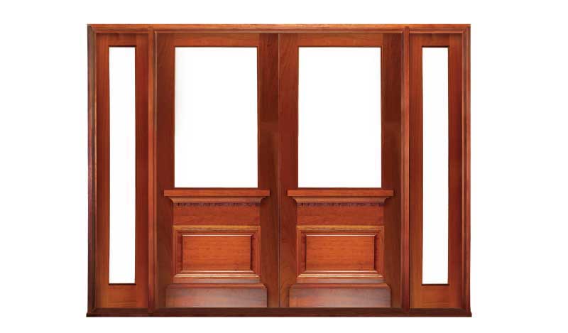 hampshire 1 light: double door + two sidelights