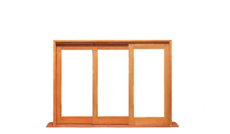 single light: three sash window (2 sliding)