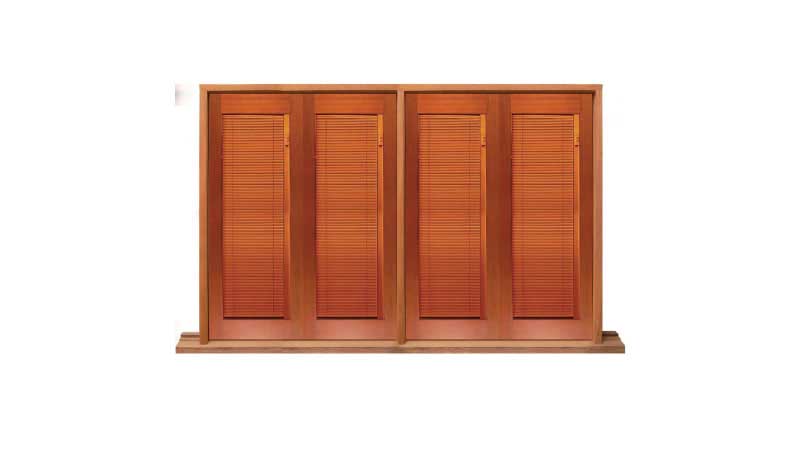 vista: four sash mullion casement
